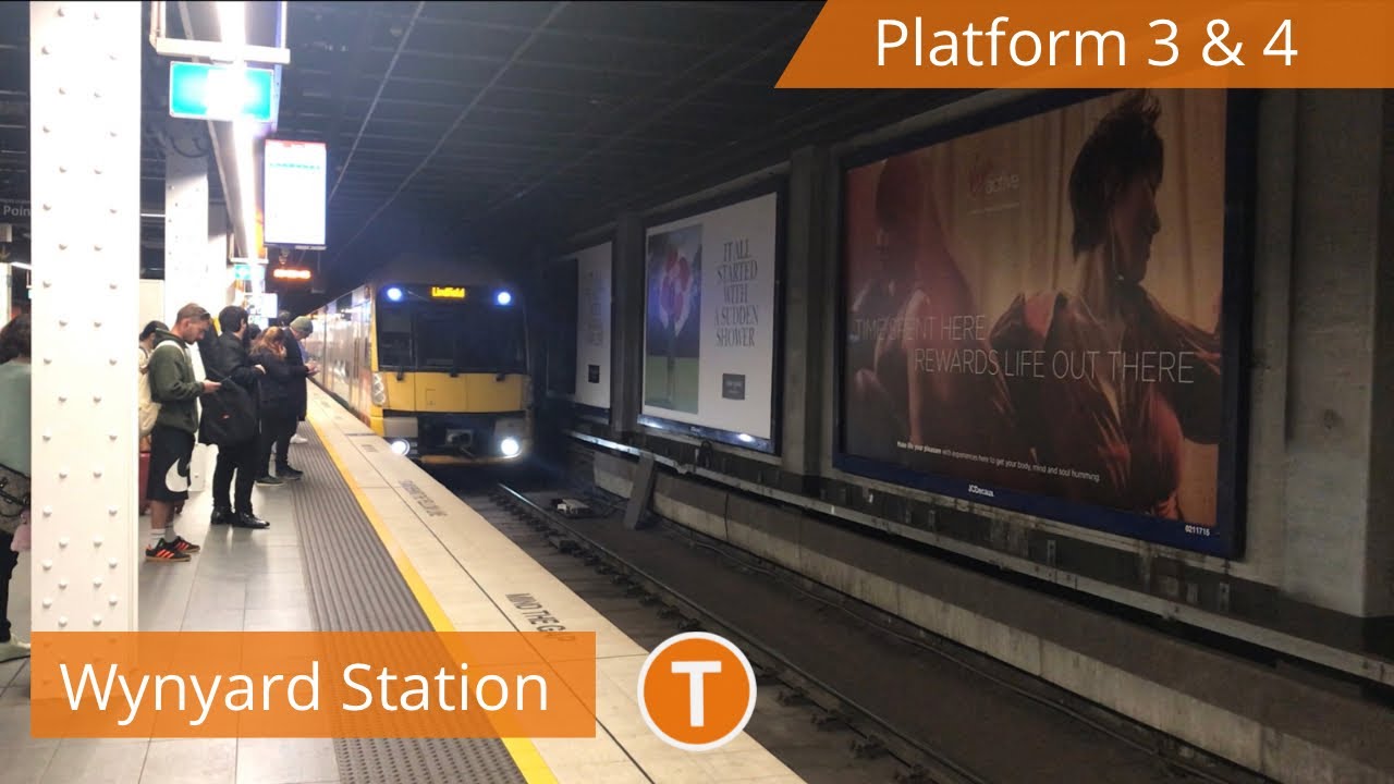 Sydney Rails Vlog 8: Wynyard Station Platform 3 and 4 - YouTube
