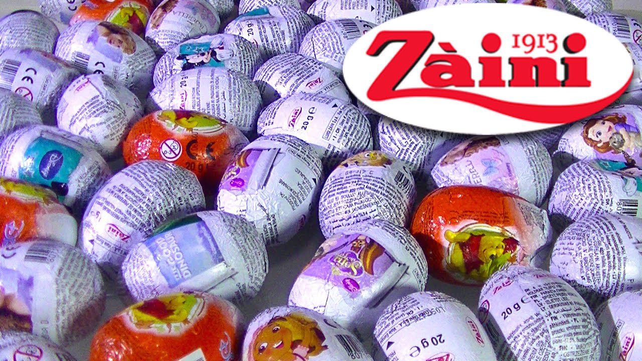 ZAINI SURPRISE EGGS: Disney Frozen Olaf Elsa, Disney Princess, Donald ...