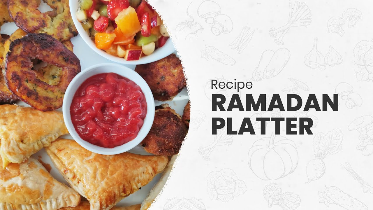 Easy and Delicious Ramadan Platter Recipe for Iftar - YouTube