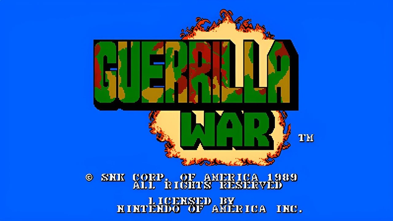 Полное прохождение (((Dendy))) Guerrilla War / Партизанская Война - YouTube