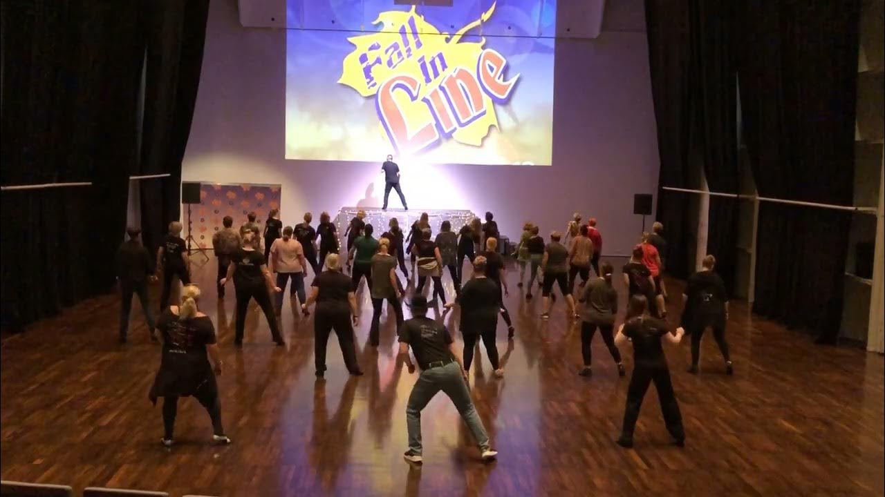 Devil Knows -Line dance by Verdonk, Haugen and Mölsä, danced at Fall in Line 2023 - YouTube