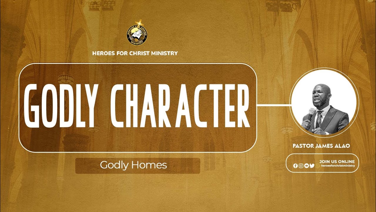 Godly Character (Godly Home) || Live Sunday Service (11TH JUNE 2023 ...