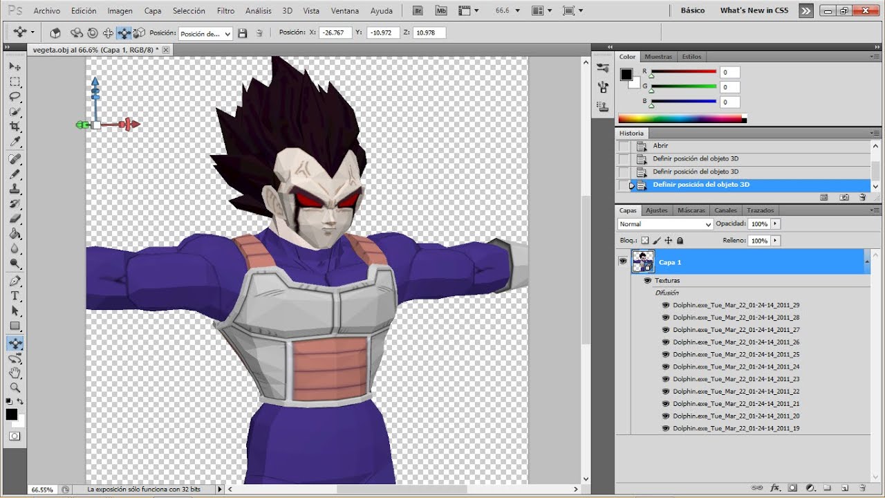 Tutorial 7 .- Model 3D de Dragon Ball Z budokai tenkaichi 3 Para Editar ...