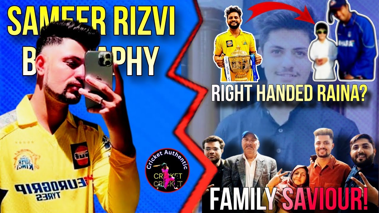 Sameer Rizvi Biography In English | Sameer Rizvi Inspiring Story | IPL ...