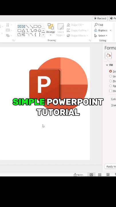 Simple Powerpoint Tutorial Powerpoint Tutorial Graphicdesign Powerpointpresenation Youtube