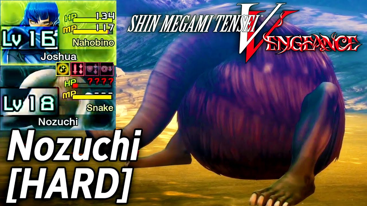 Nozuchi [HARD] - Shin Megami Tensei V Vengeance - YouTube