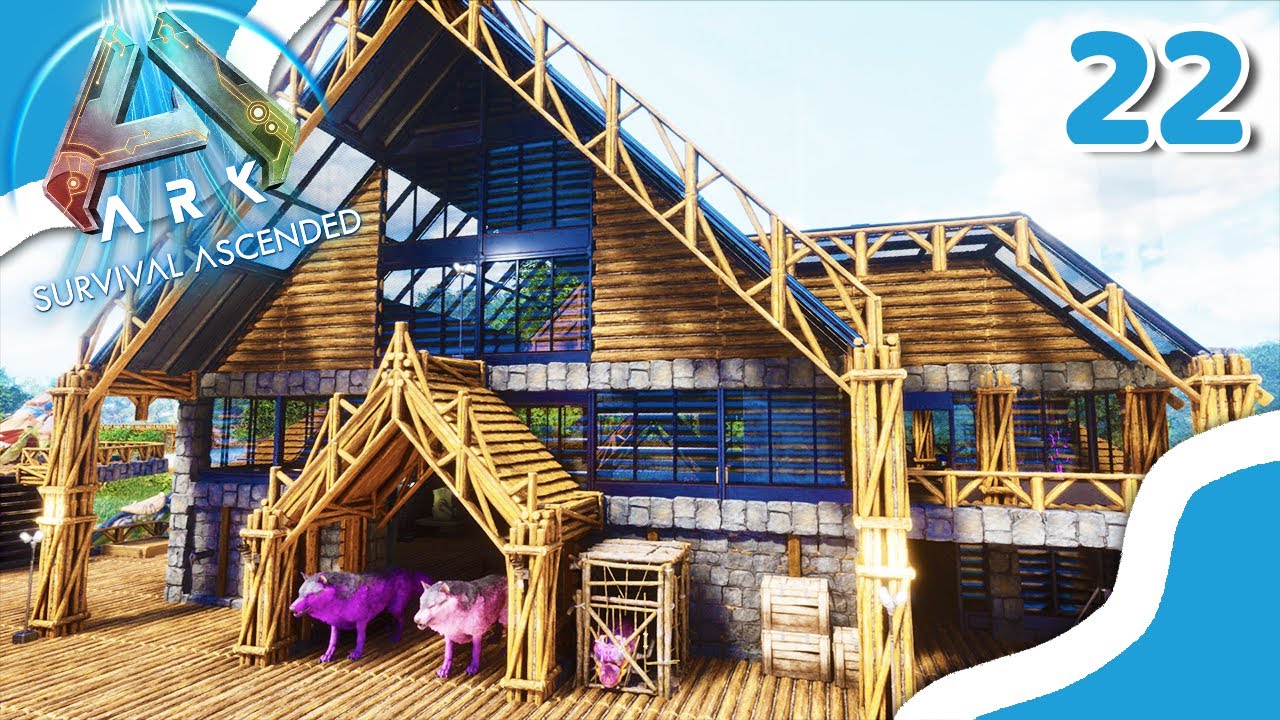 J'AI MODERNISÉ MA BASE [#22] ARK SURVIVAL ASCENDED - YouTube