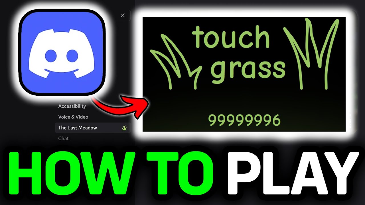 How To Play Touch Grass Discord Game - YouTube