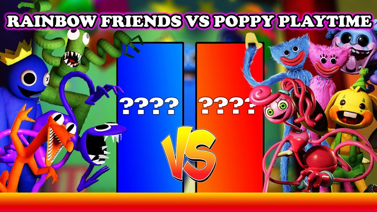 Rainbow Friends VS Poppy Playtime - Power Levels! - YouTube