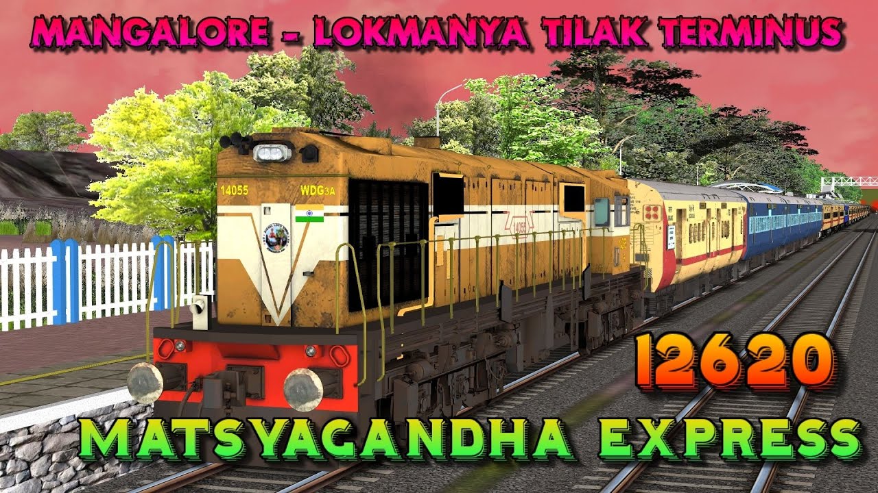 12620 Matsyagandha Express | Mangalore - Lokmanya Tilak Terminus | Open ...
