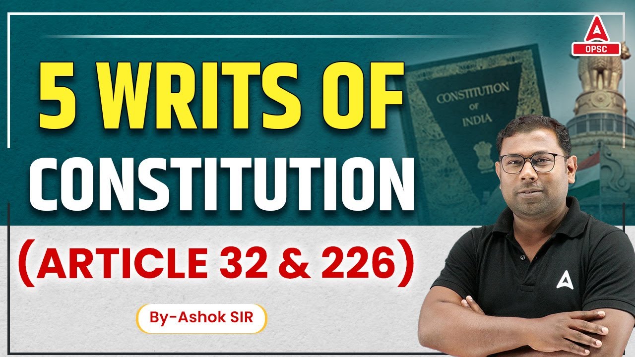 What Is Writs? | Types Of Writs In Indian Constitution (Article 32 ...