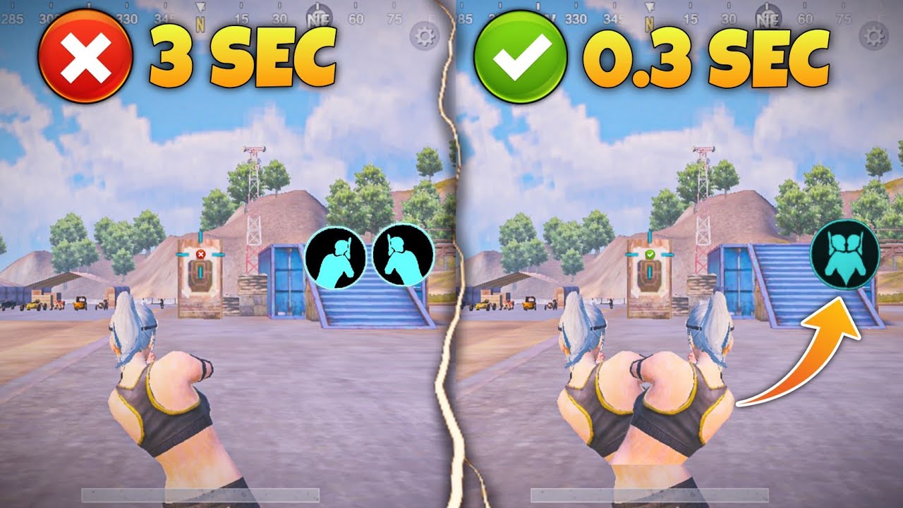 FASTEST Peek Aim Lock Settings GUIDE 🙅 - YouTube