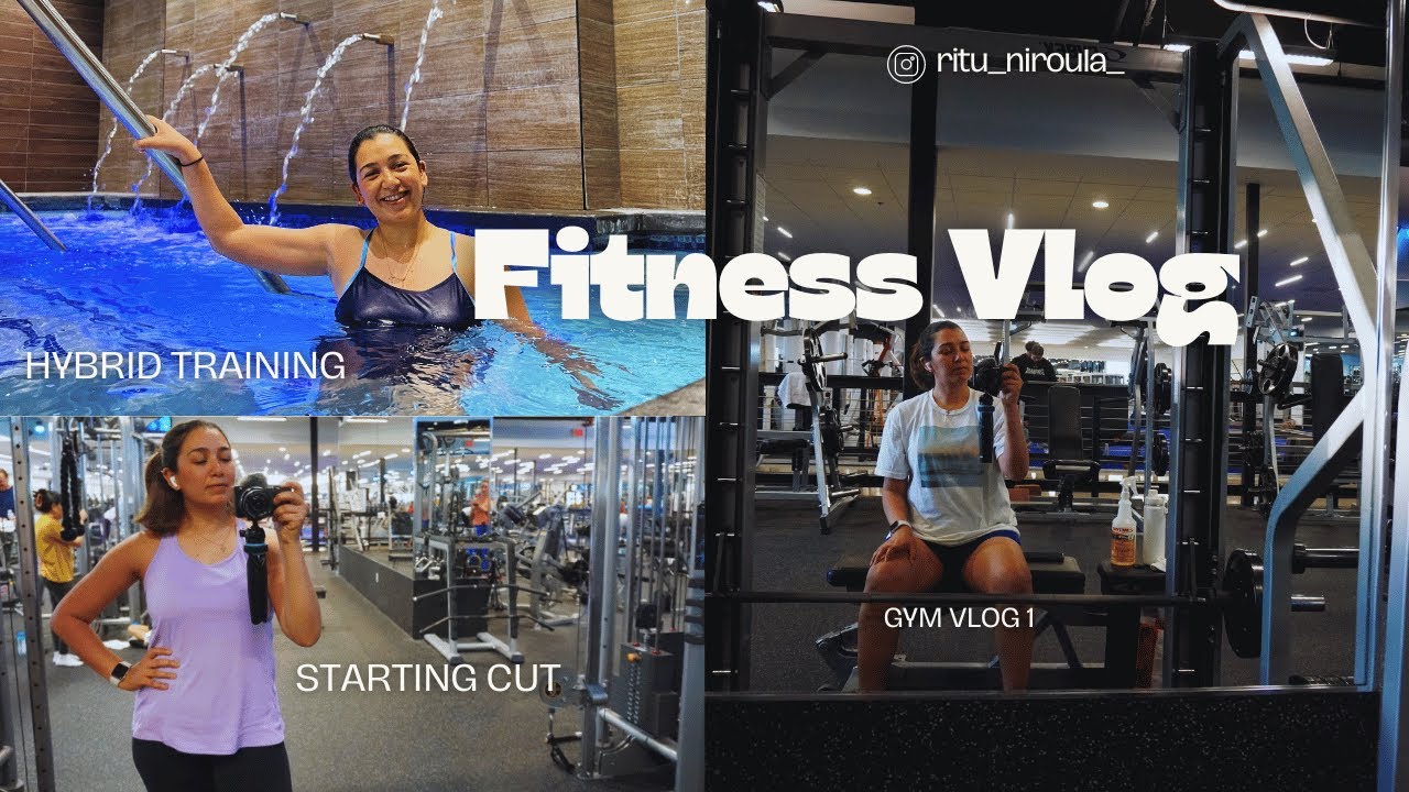 Full Day of Eating & Training | Fitness Vlog Hybrid Training Split ...