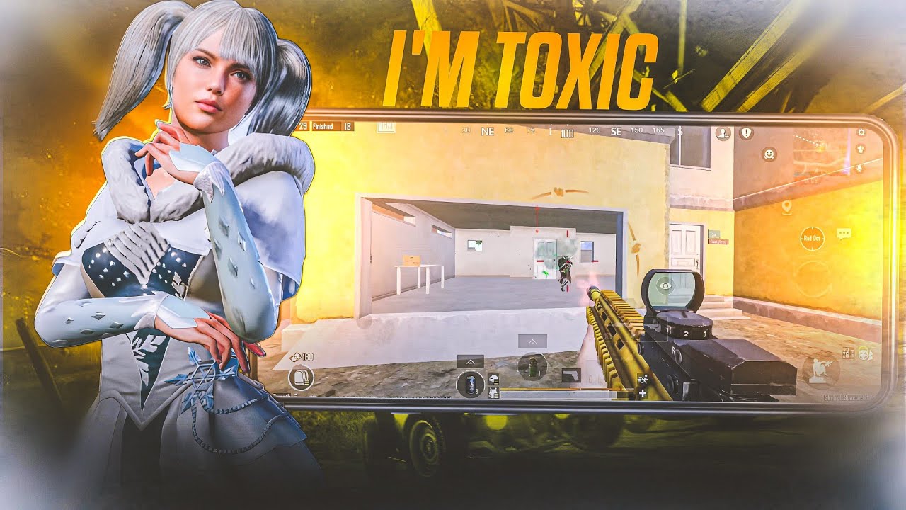 I'm Toxic $ (5 Fingers + gyroscope) BGMI Montage || - YouTube
