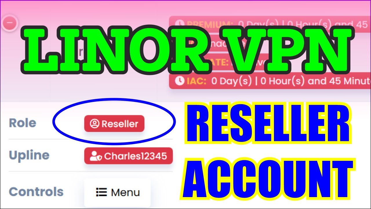 PAANO GUMAWA NG RESELLER ACCOUNT SA LINOR VPN V2 - YouTube