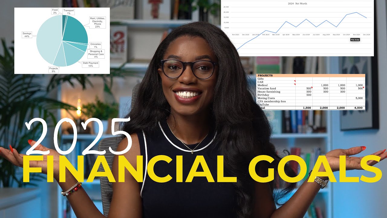 MY 2025 FINANCIAL GOALS & how I'm going to achieve them - YouTube