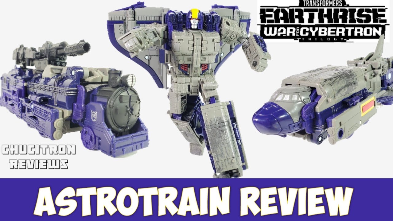 Transformers Earthrise Astrotrain Review - YouTube
