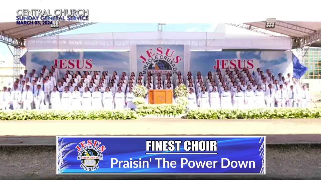 JMCIM | Praisin' The Power Down | Finest Choir | March 3, 2024 - YouTube