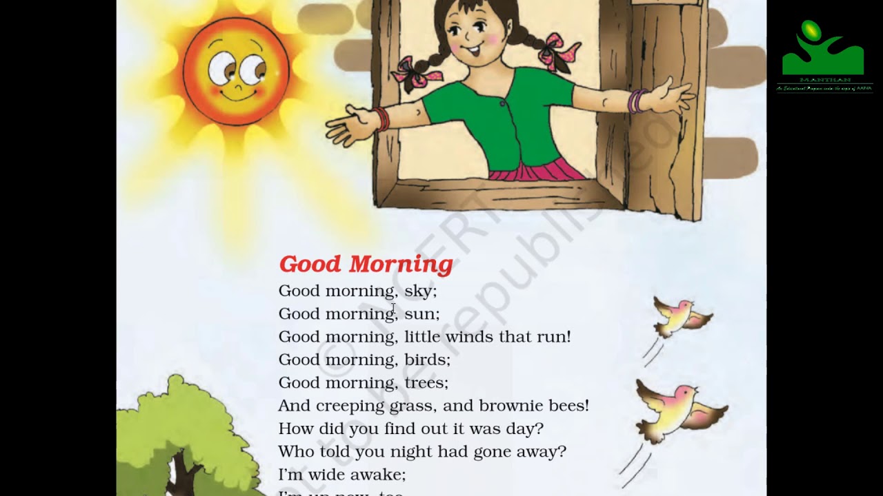 Grade 3 Chapter Good Morning - YouTube