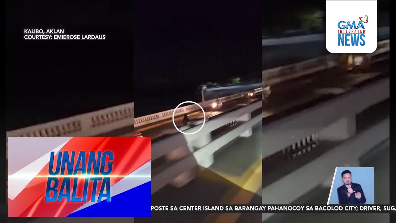 Huli-cam – Motorsiklo, nag-counterflow sa Kalibo Bridge | Unang Hirit ...