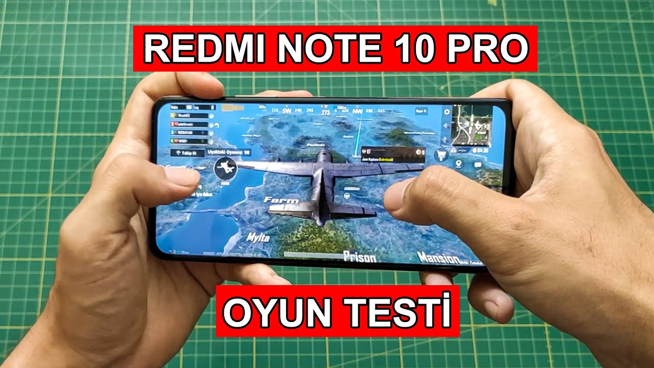 Xiaomi Redmi Note 10 Pro - Oyun Testi | PUBG Canavarı mı ? - YouTube