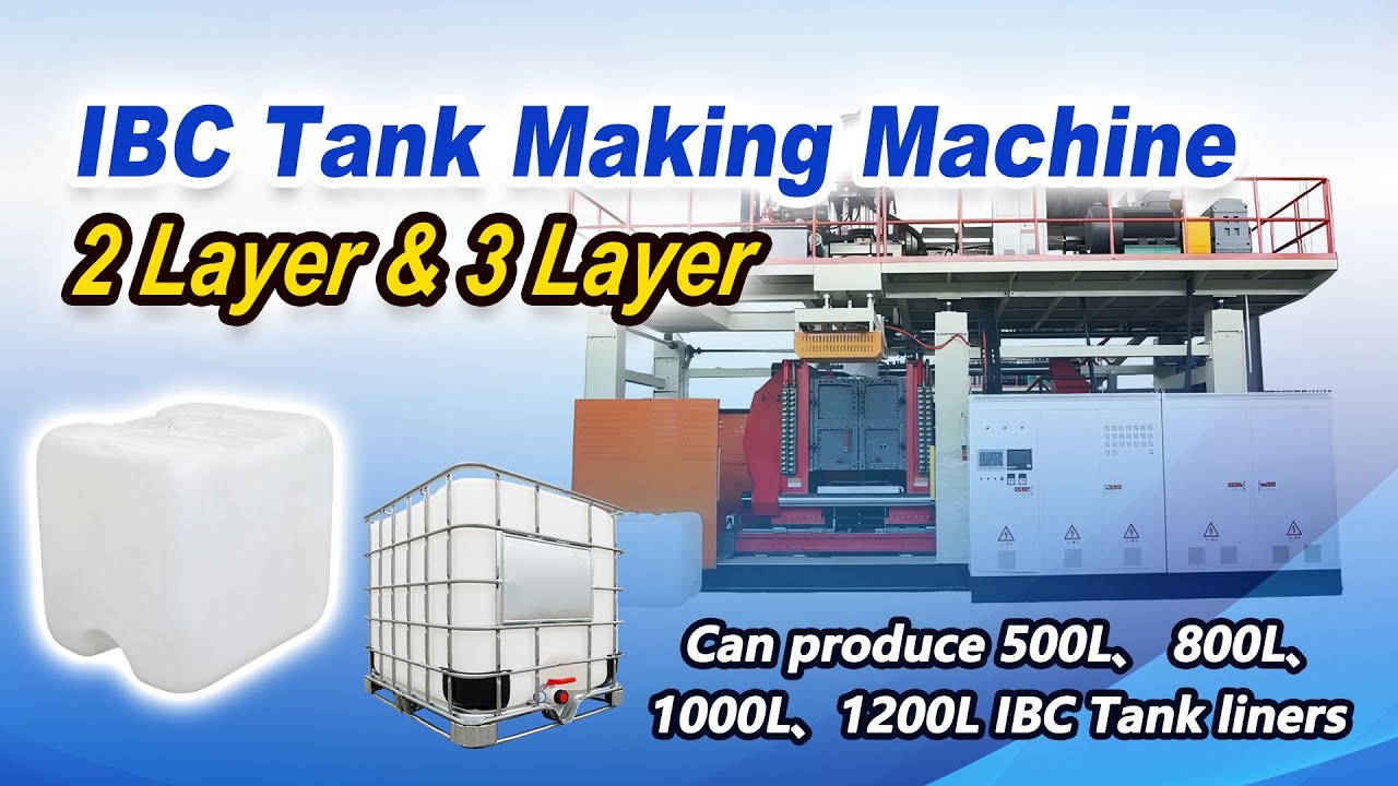 HDPE IBC MACHINE IBC container barrel extrusion blow molding machine ...