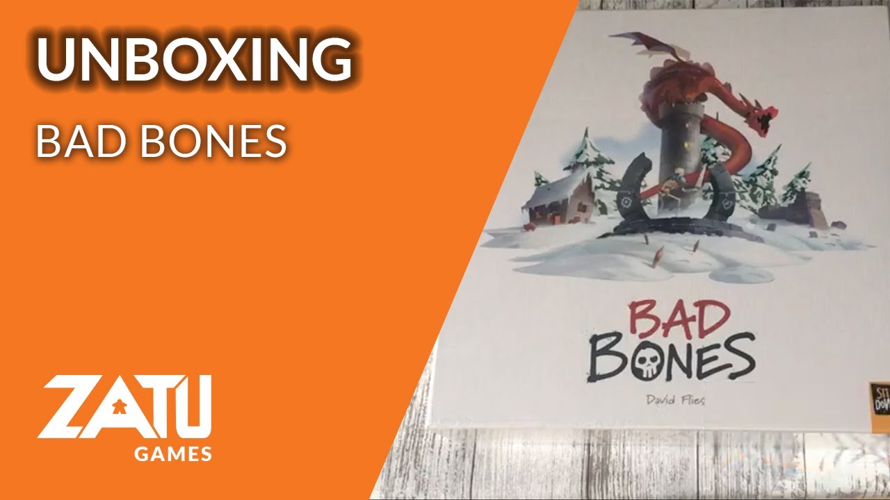 Bad Bones Board Game Unboxing - YouTube