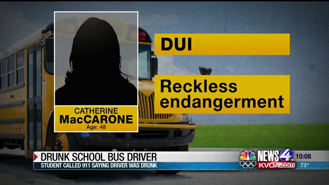New video shows school bus driver allegedly drunk driving - YouTube