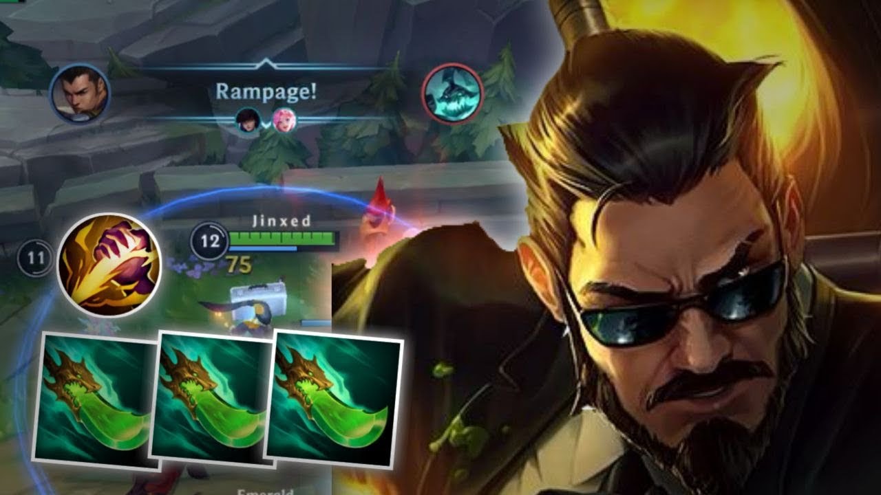 XIN ZHAO BEST BUILD SPEAR OF SHOJIN IN JUNGLE - WILD RIFT - YouTube