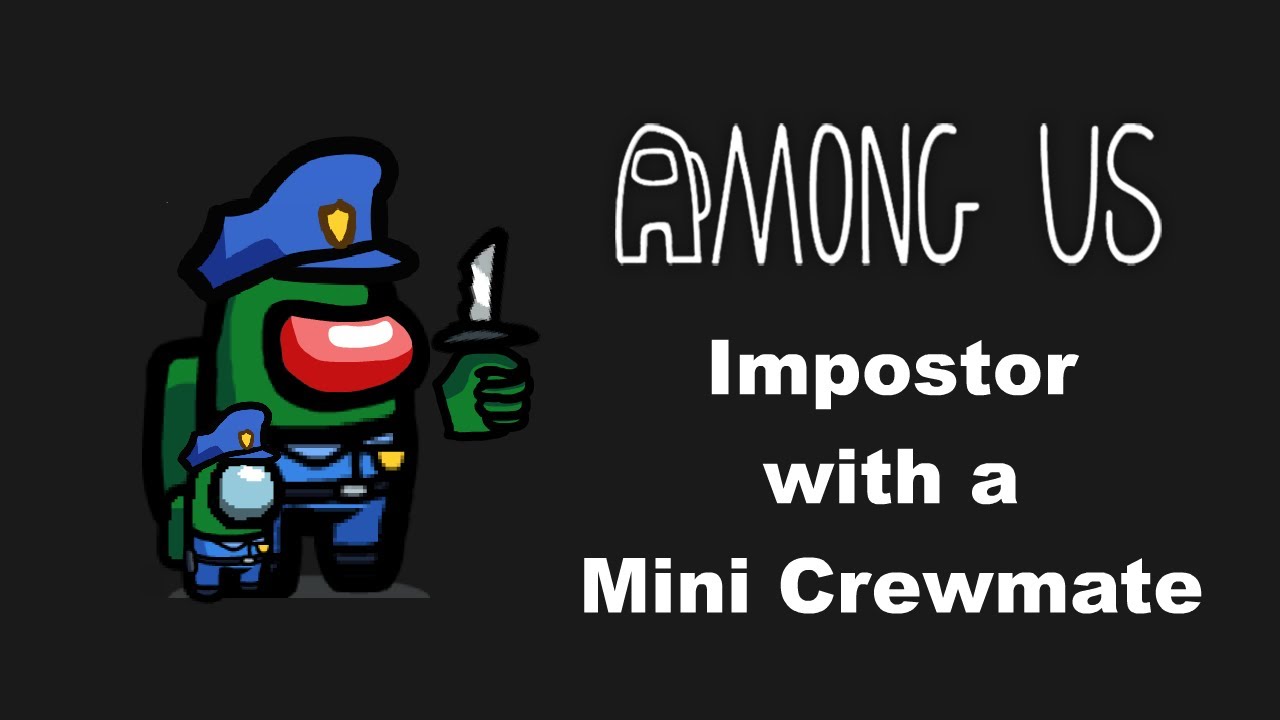 Impostor with a Mini Crewmate (Among Us Sprite Animation) - YouTube