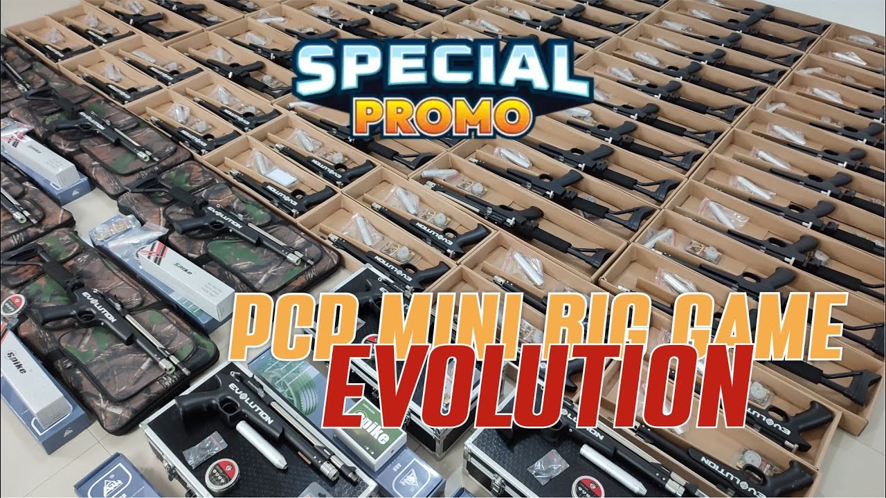 PROMO TERBARU! SENAPAN PCP MINI BIG GAME EVOLUTION POPOR LIPAT | PROMO ...