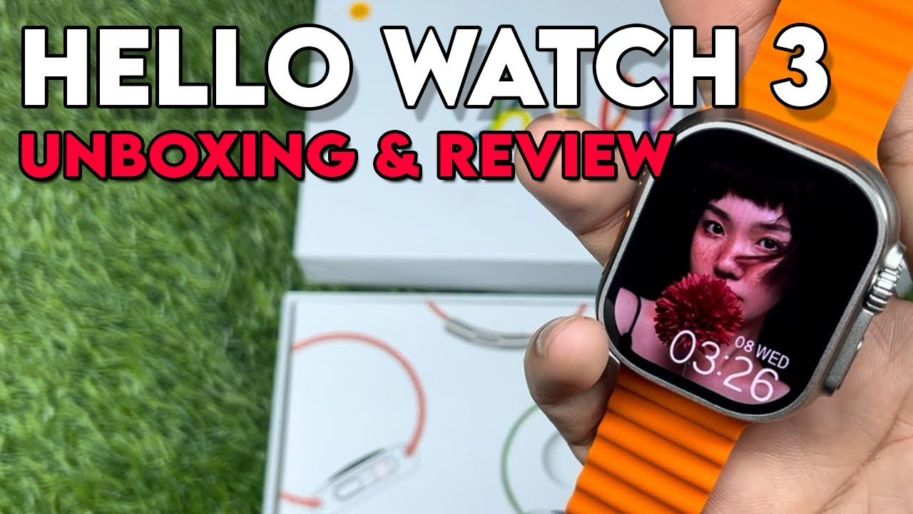 Hello Watch 3 Ultra Unboxing & Review | Hello Watch 3 Plus Review ...