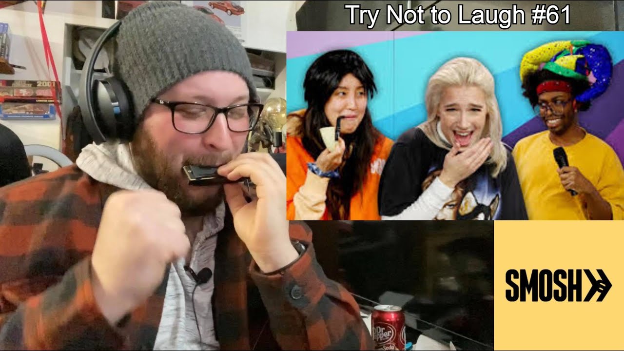 I Again Join Smosh Pit in Try Not To Laugh Challenge #61 - YouTube