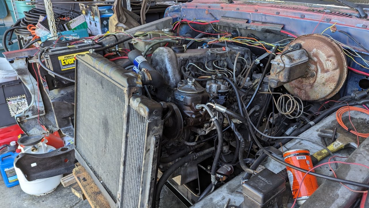 Ford M150 Mercedes powered 1976 F150. - YouTube