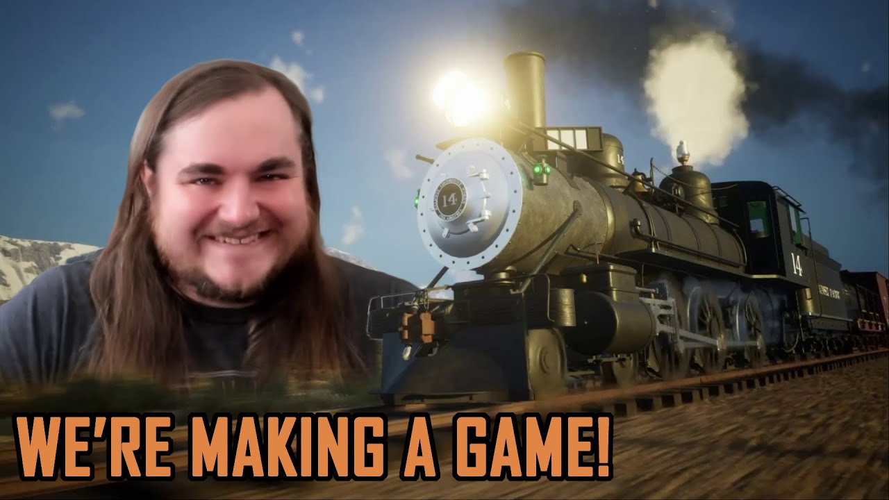 We've been secretly making our own TRAIN GAME for OVER A YEAR! - YouTube