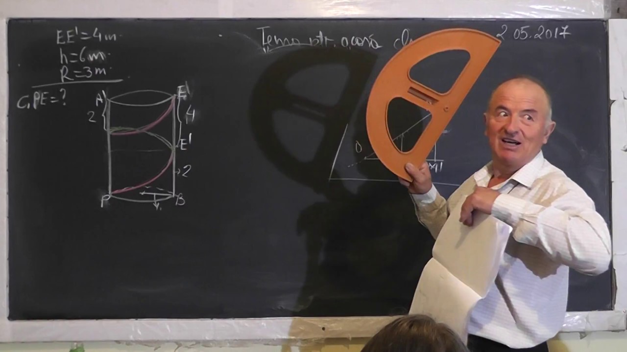 3/3 Lectia 1479 - Corpuri rotunde: Cilindrul | Teorema celor 3 ...