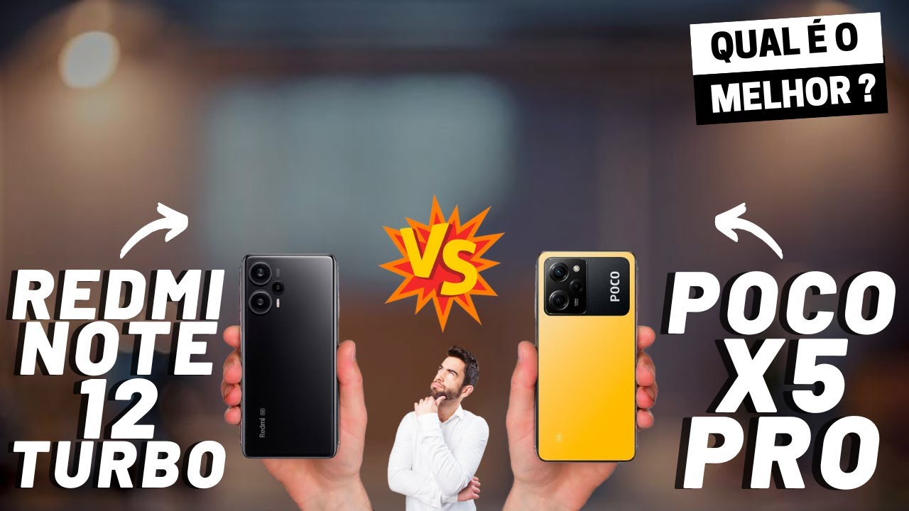 Redmi Note 12 Turbo vs POCO X5 Pro Qual é o MELHOR? (Comparativo) - YouTube