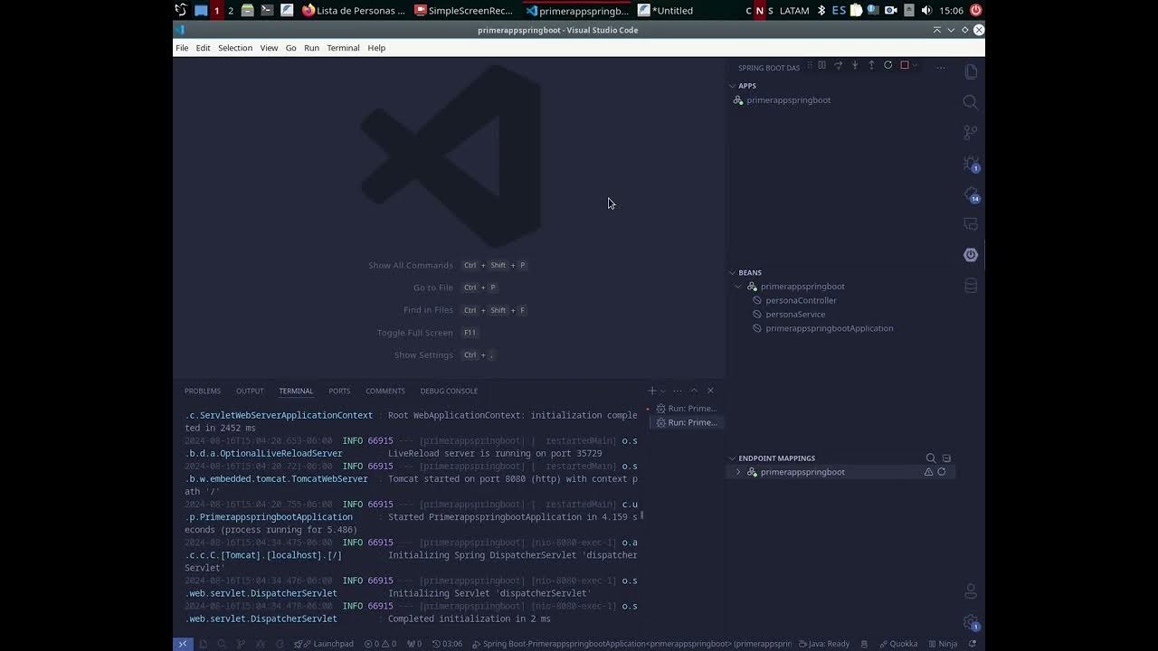 Demostracion CRUD usando fichero de texto con Springboot java - YouTube