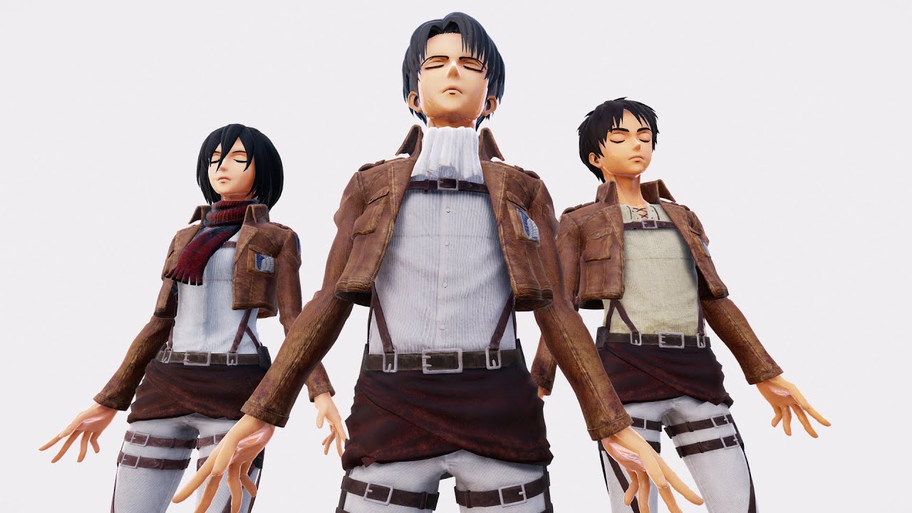Freaks /MMD x AoT/ Levi||Eren||Mikasa - YouTube
