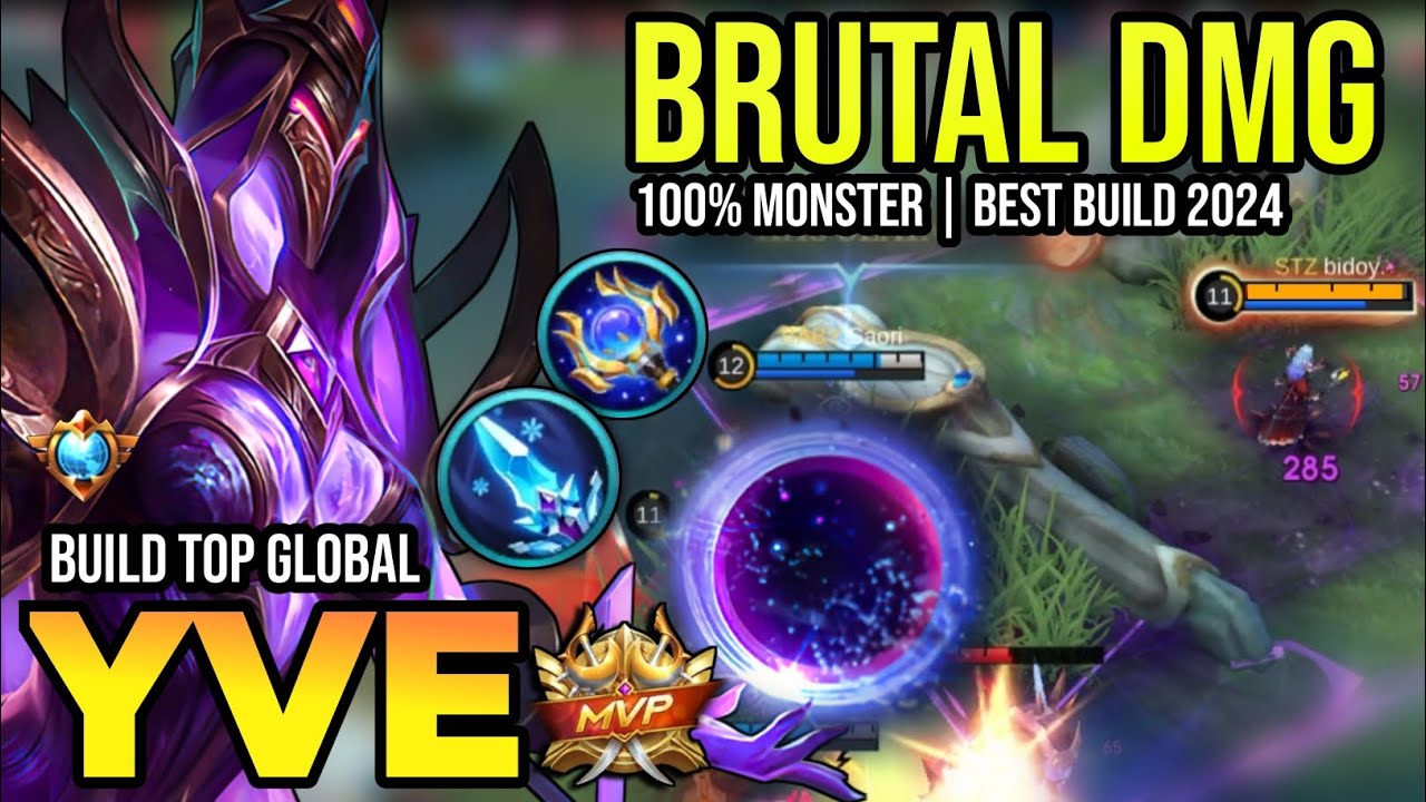 YVE BEST BUILD 2024 | BUILD TOP YVE GAMEPLAY | MOBILE LEGENDS - YouTube