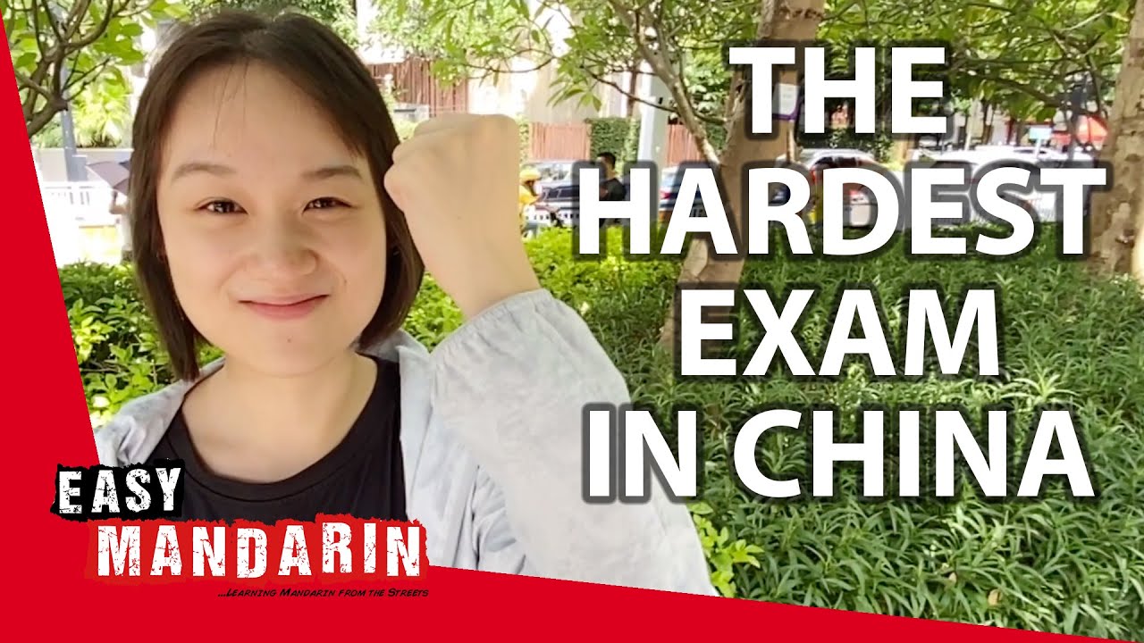 How Hard Is Gaokao - The Chinese Final Exam? | Easy Mandarin 59 - YouTube