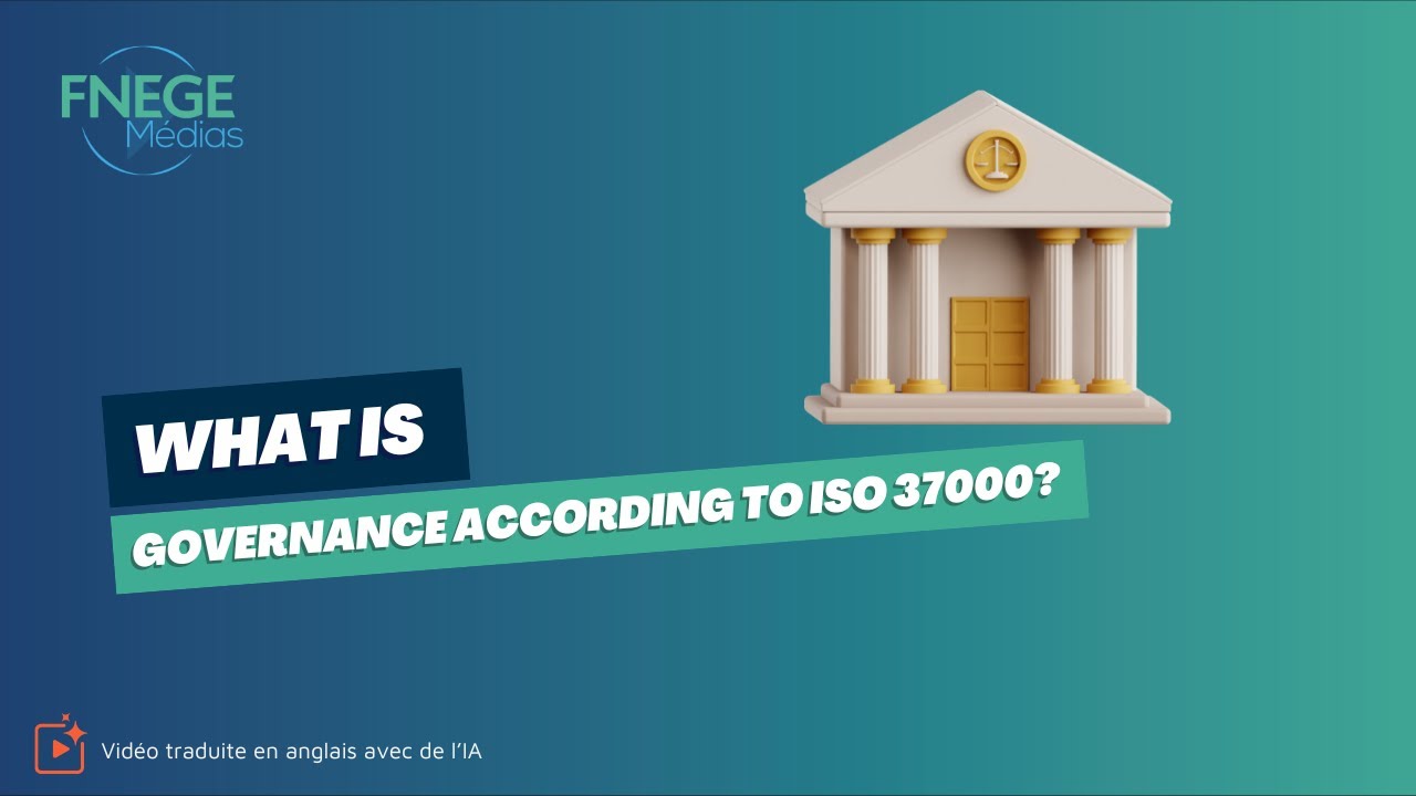 What is governance according to ISO 37000? - YouTube