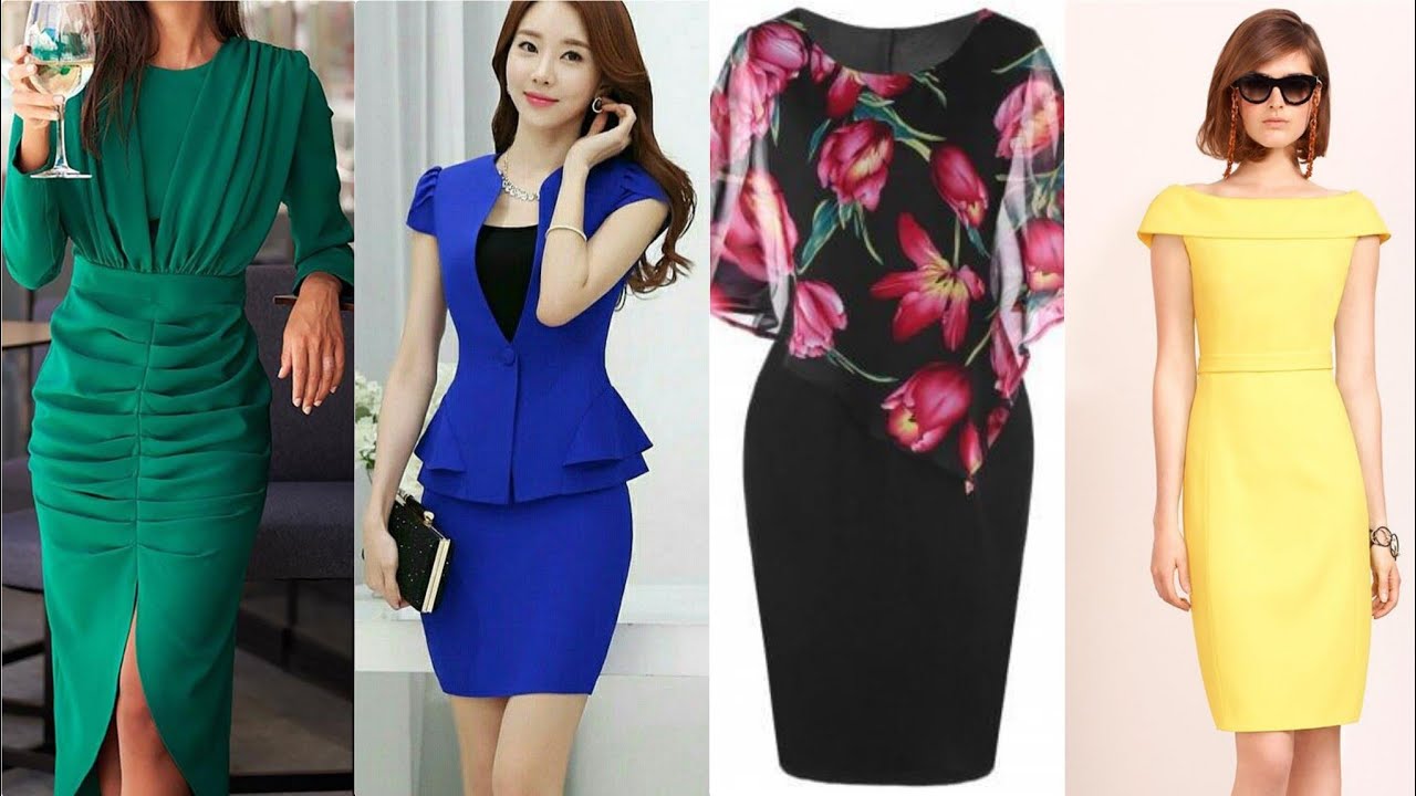 Trending latest dresses collection of bodycon dresses woman's dresses ...