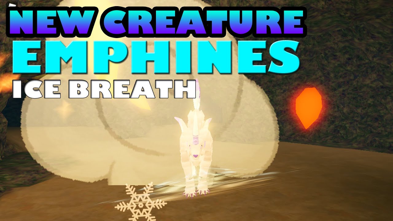 NEW CREATURE "EMPHINES" - Creatures of Sonaria - YouTube