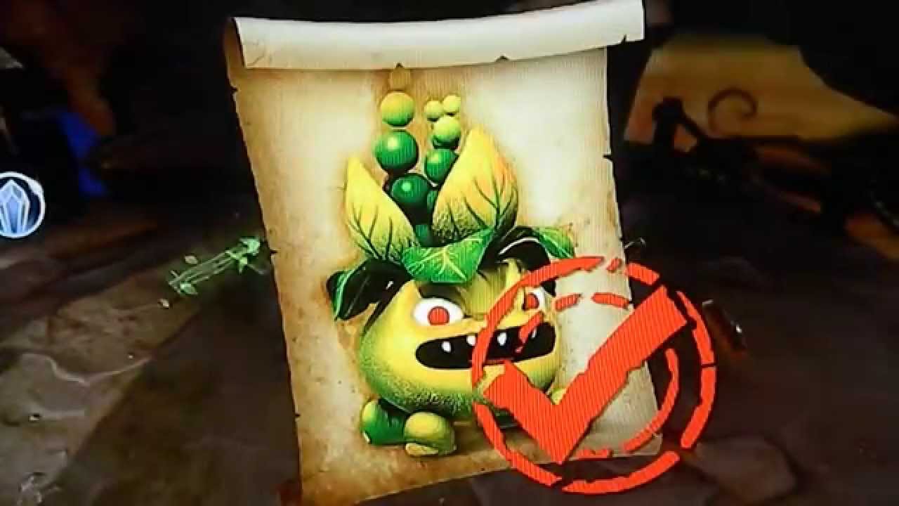Skylanders Trap Team Nightmare Mode: Tussle Sprout - YouTube