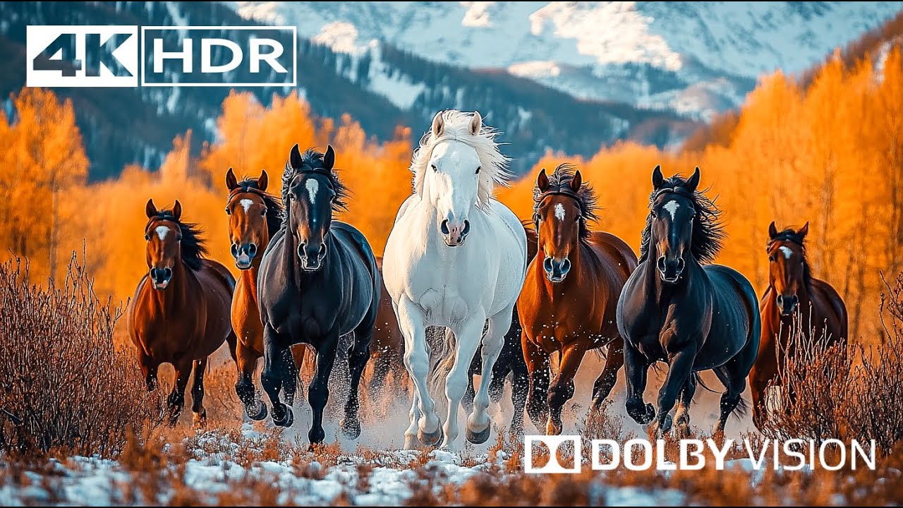 THE MOST BEAUTIFUL WILDLIFE: 4K HDR Nature Documentary - YouTube