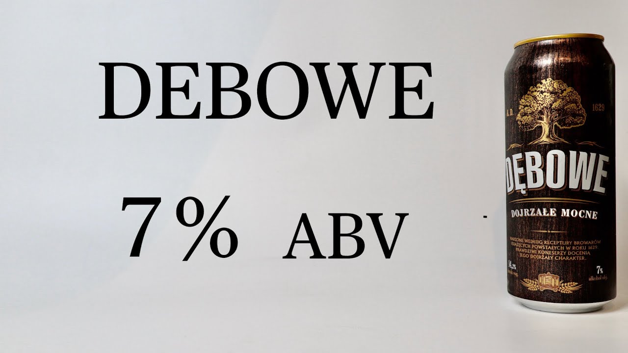 Debowe - Strong Mature Lager from Poland. - YouTube