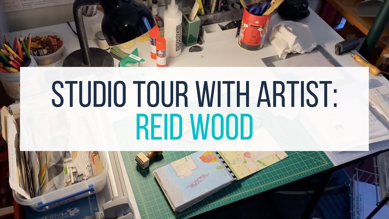 Studio Tour with Artist Reid Wood - YouTube