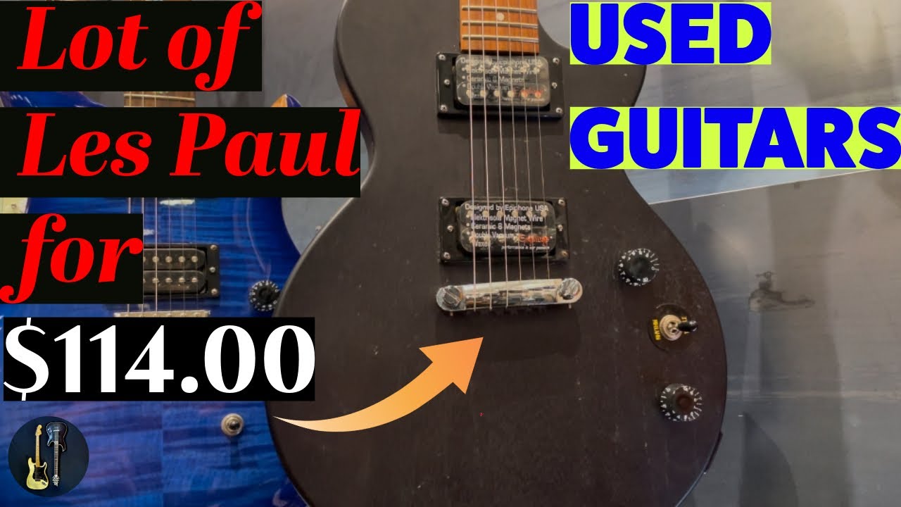 Great Deals on Used Guitars | Les Paul Special & More - YouTube