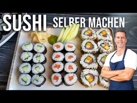 Sushi selber machen - Reis perfekt kochen - Maki Sushi und California Roll